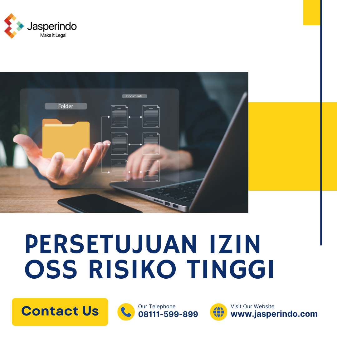 PERSETUJUAN IZIN OSS RISIKO TINGGI - Jasperindo
