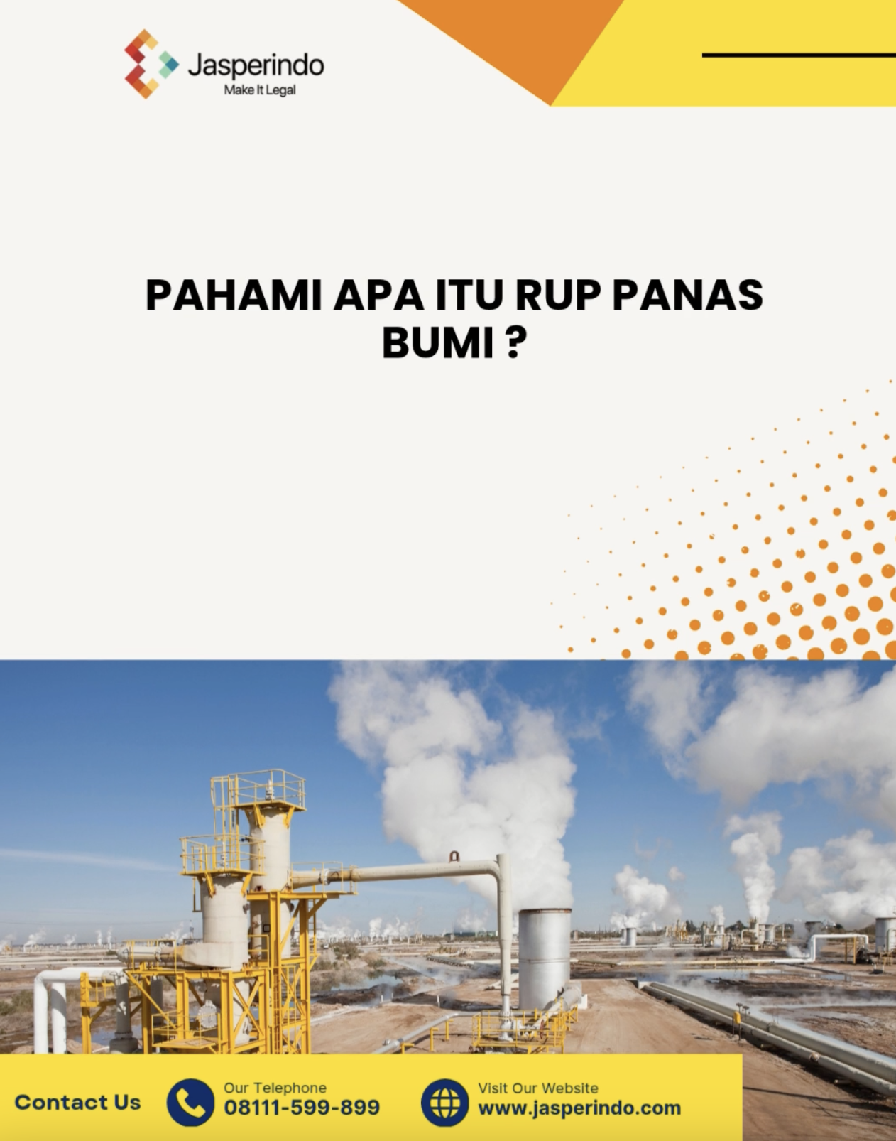 PAHAMI APA ITU RUP PANAS BUMI ? - Jasperindo